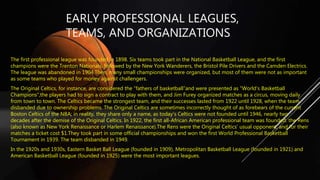 Basketball - history | PPTX