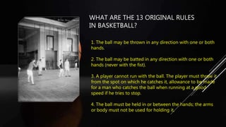 Basketball - history | PPTX