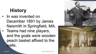 basketball.pptx | Free Download