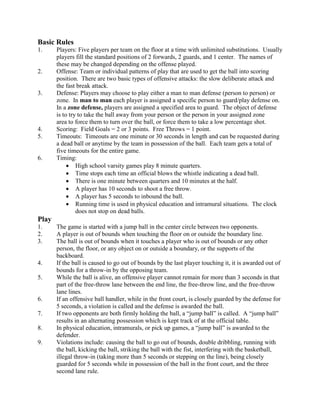 Basketball.for educational purposes only | PDF