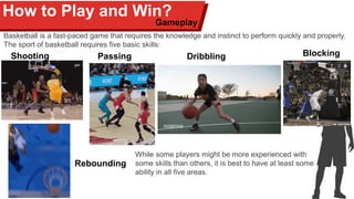 Basketball Official Presentation in English | PPTX