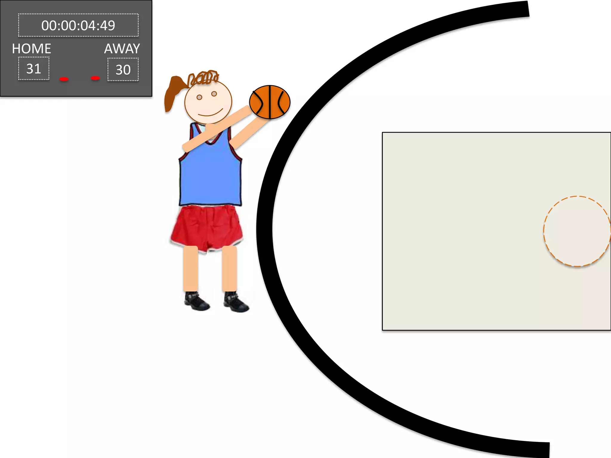 Basketball animation | PPTX
