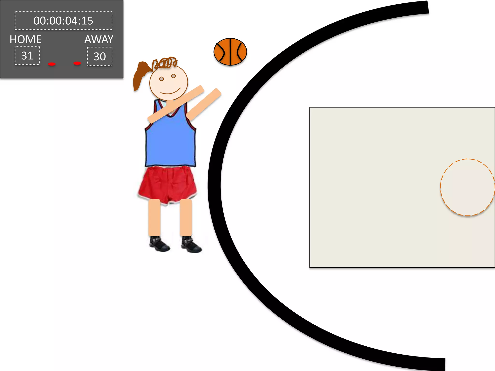 Basketball animation | PPTX