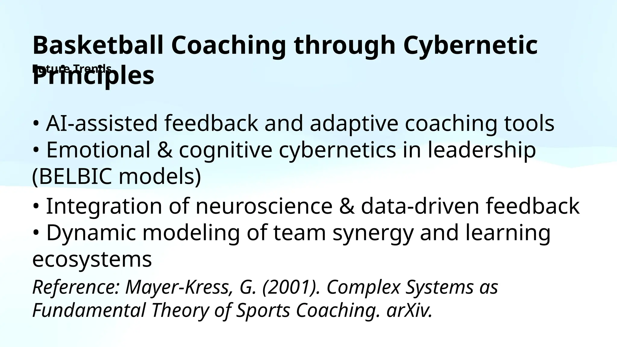 Basketball Coaching through Cybernetic Principles from Coach Ioannis Diamantakos, Ph.D. | PPTX
