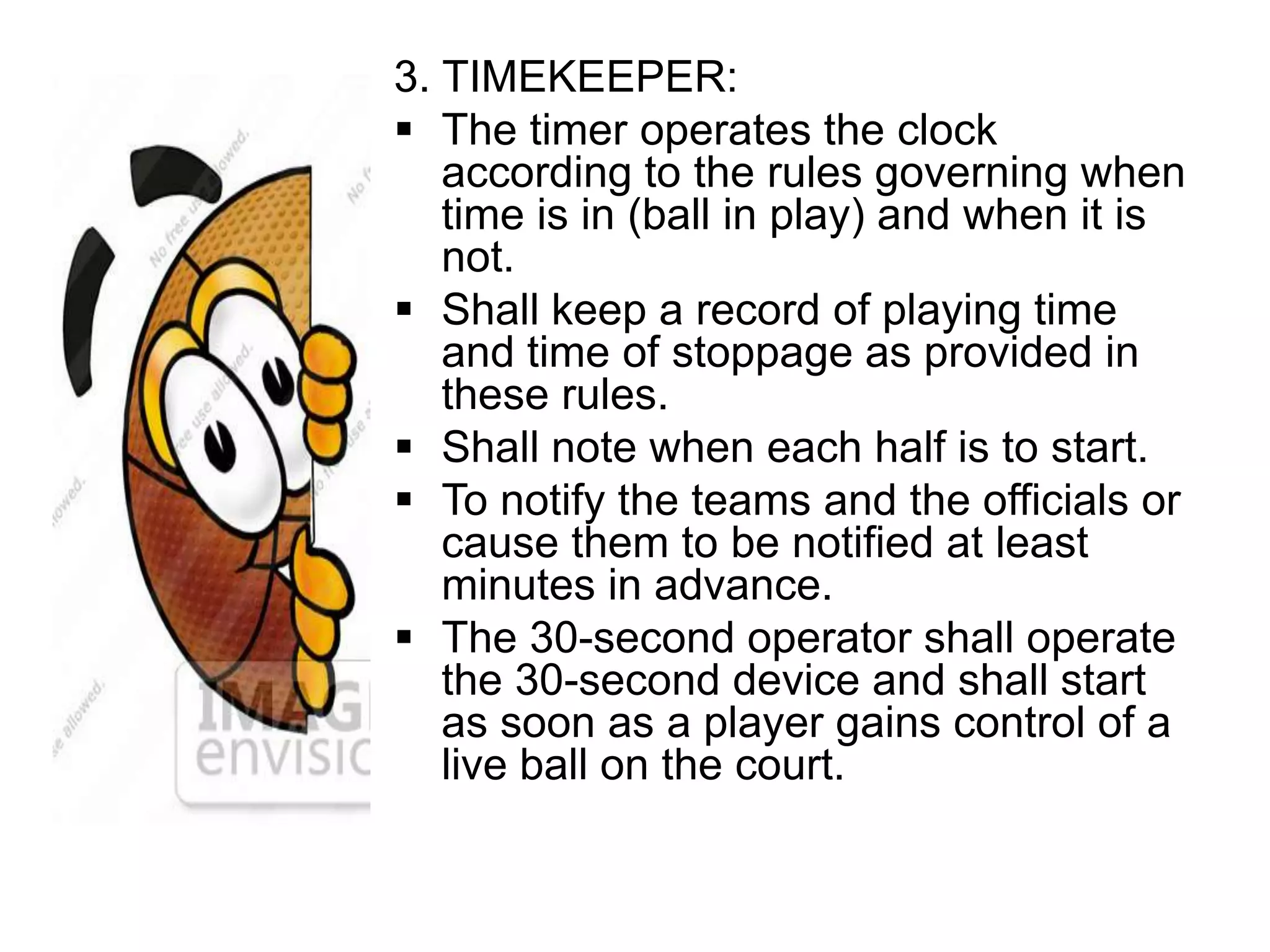 Basketball definitions, facilities and equipment | PPTX