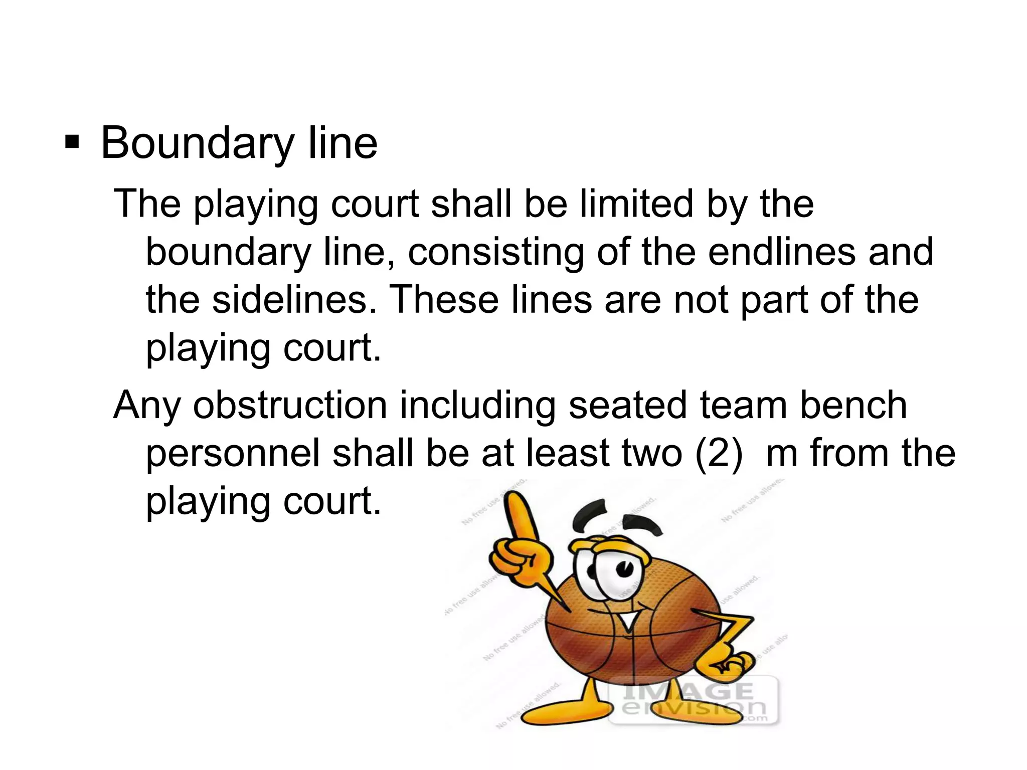 Basketball definitions, facilities and equipment | PPTX