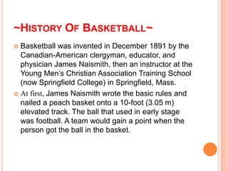 Basketball(Editted) | PPTX