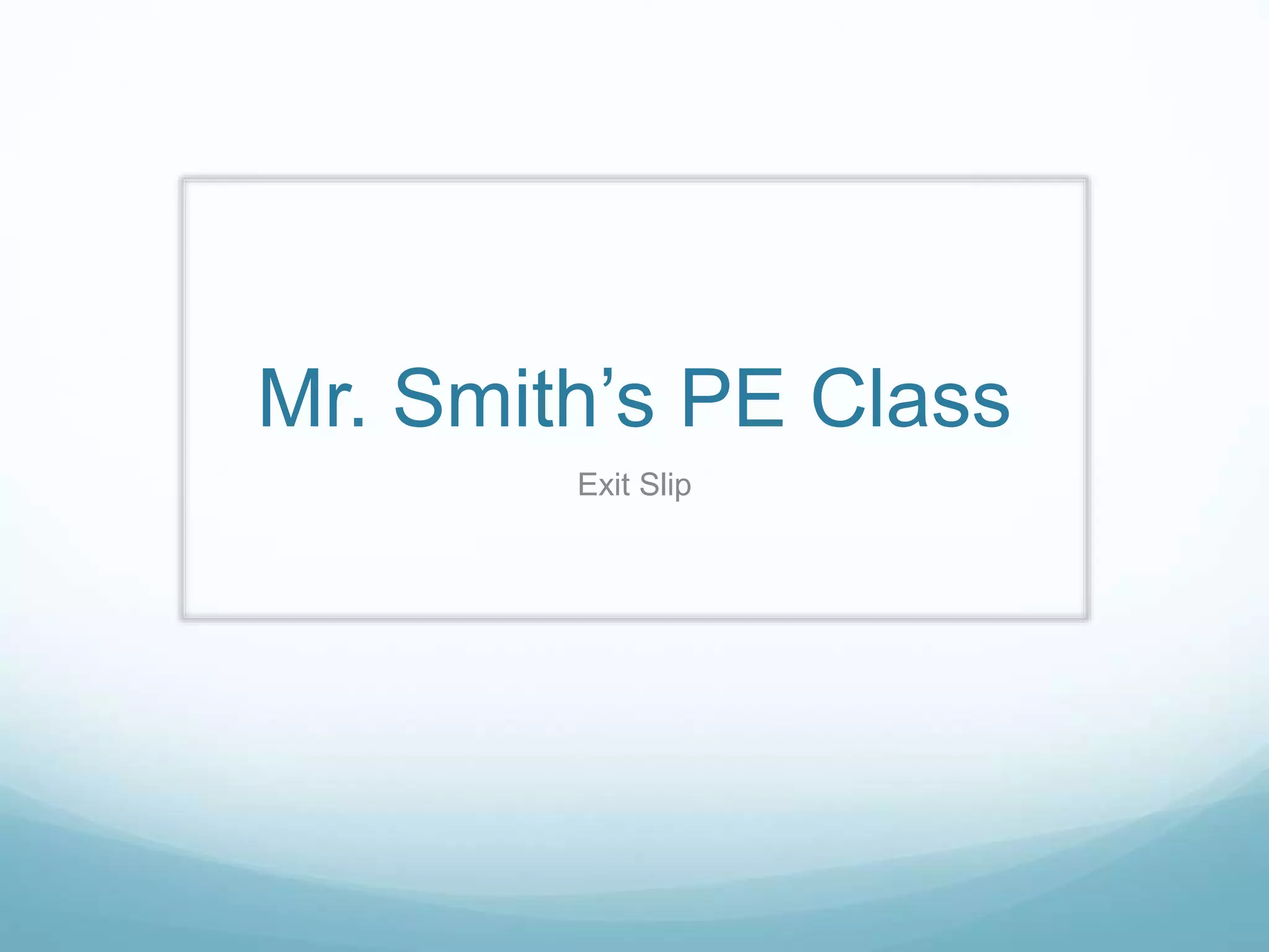 Basketball exit slip | PPT