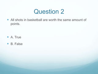 Basketball exit slip | PPT