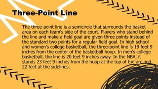 Basketball = facilities and equipment | PPTX