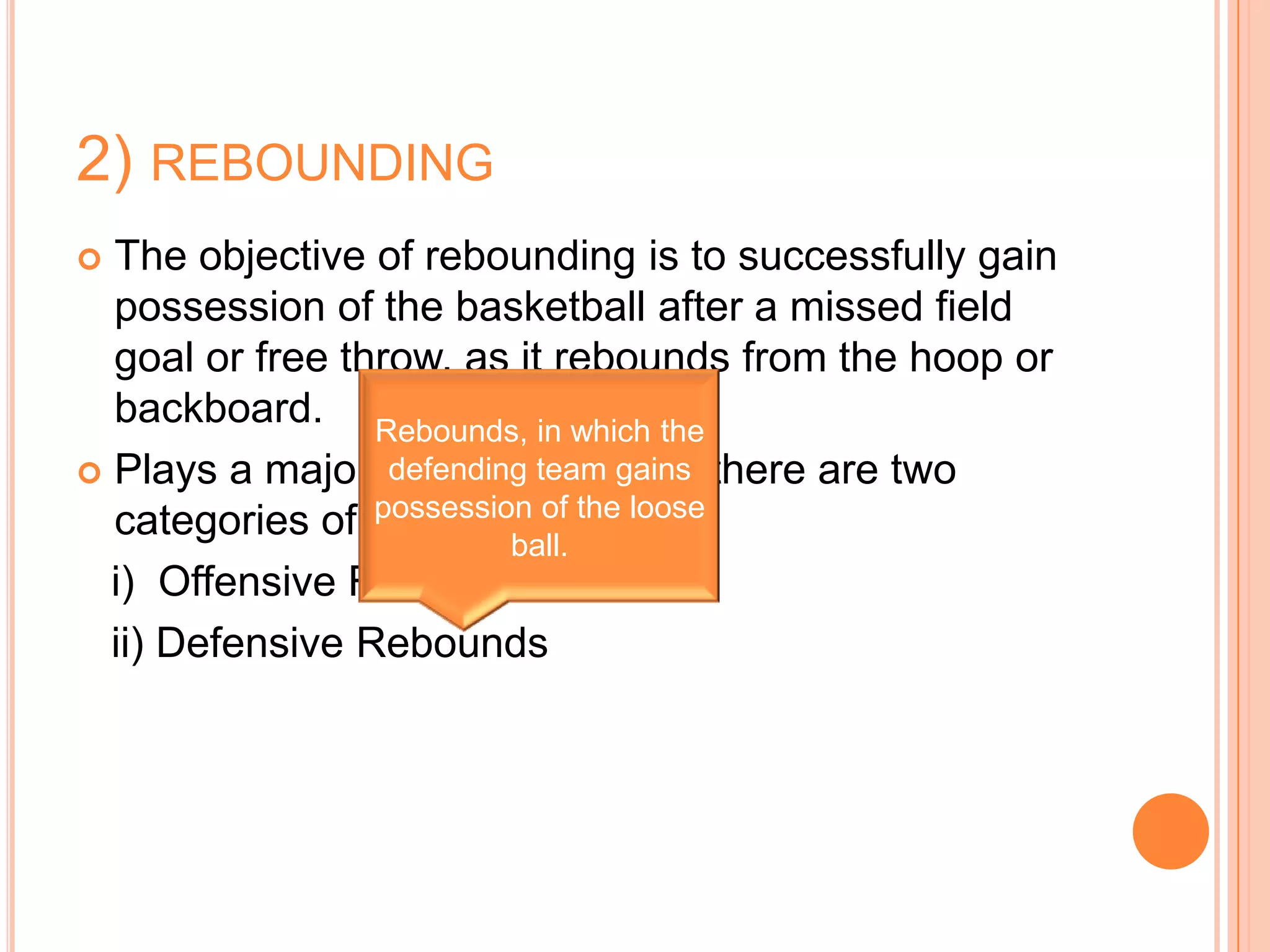 Basketball playing regulation and techniques | PPTX
