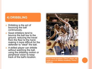 Basketball playing regulation and techniques | PPTX
