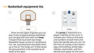 basketball in sports and communication ppt | PPTX