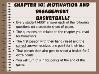 Basketball game | PPTX