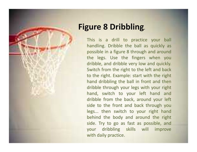 Basketball handling drills. | PDF