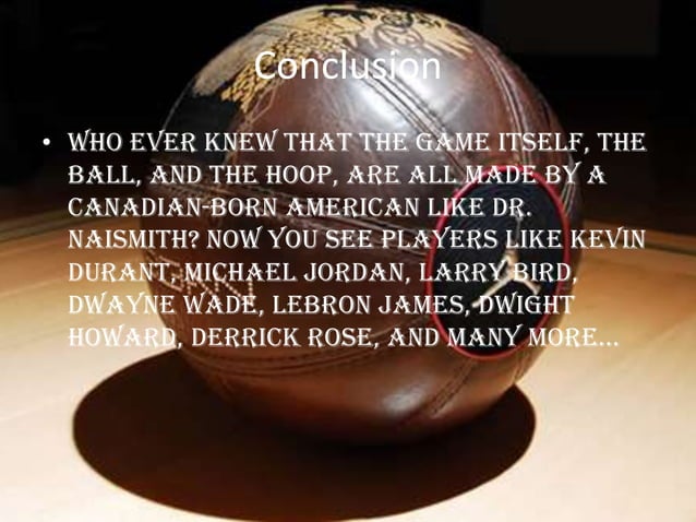 Basketball history | PPT