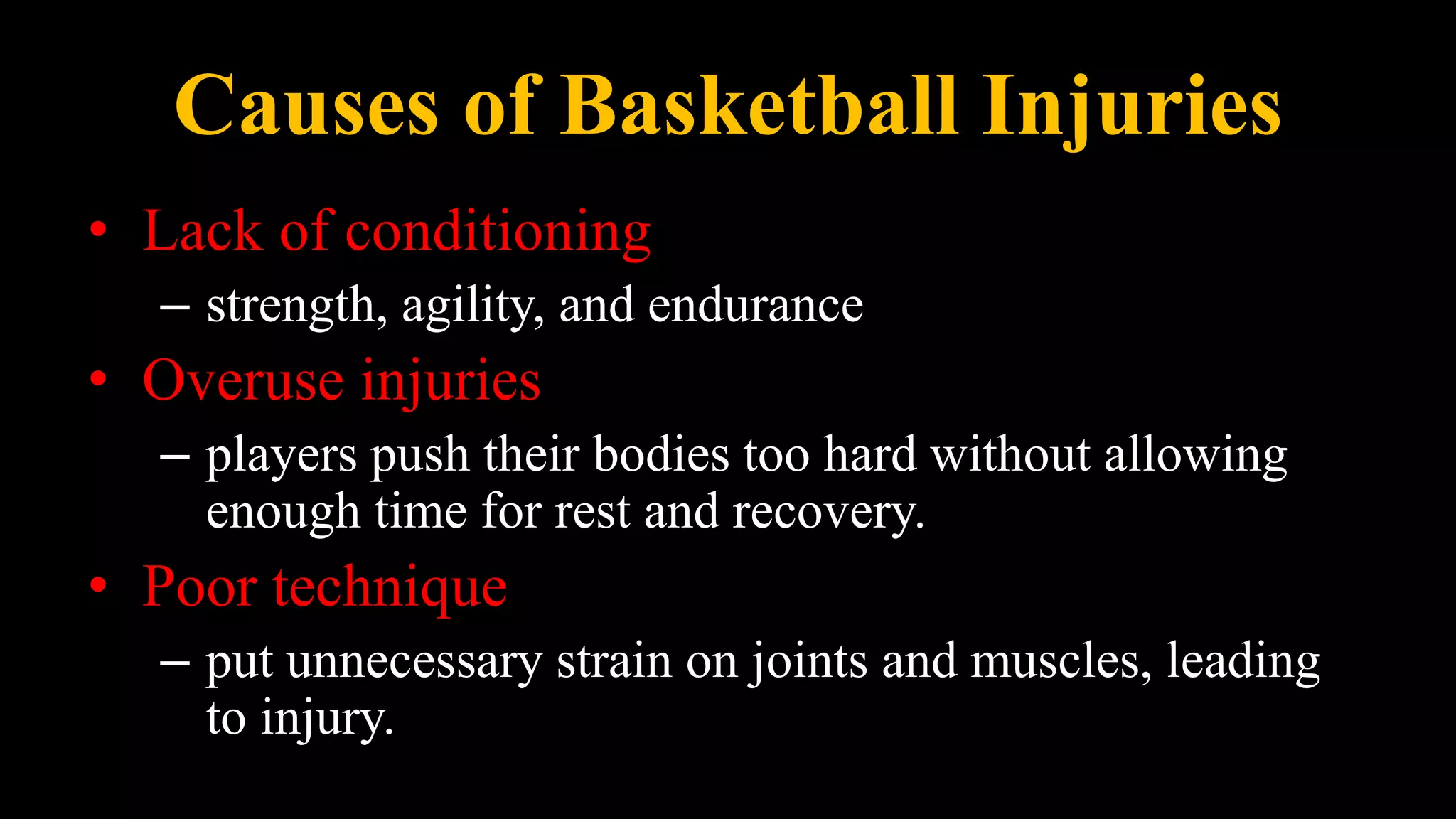 Basketball Injuries (GURUKUL-ONPARC).pptx