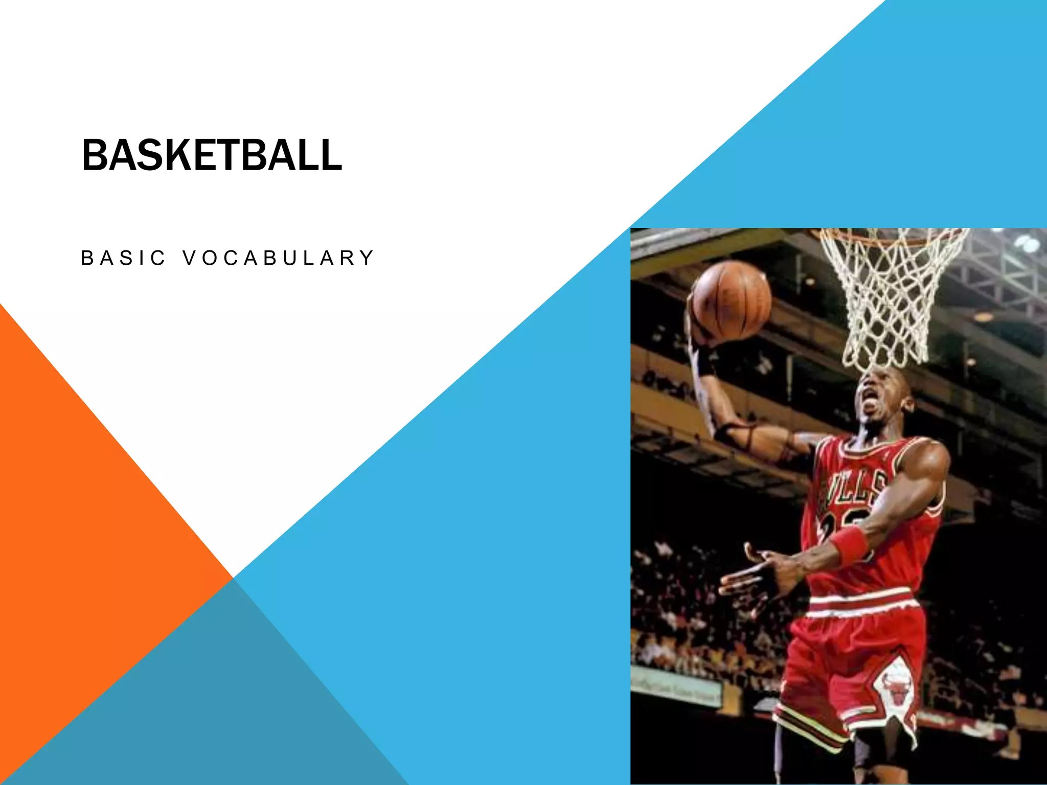 Basketball vocabulary | PPTX