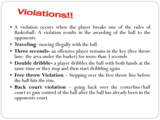 Basketball ppt | PDF