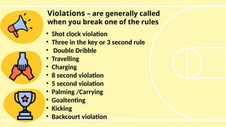 Basketball PPT.ppt rules and regulations | PPTX