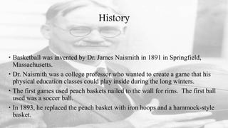 Basketball History and Rules | PPTX
