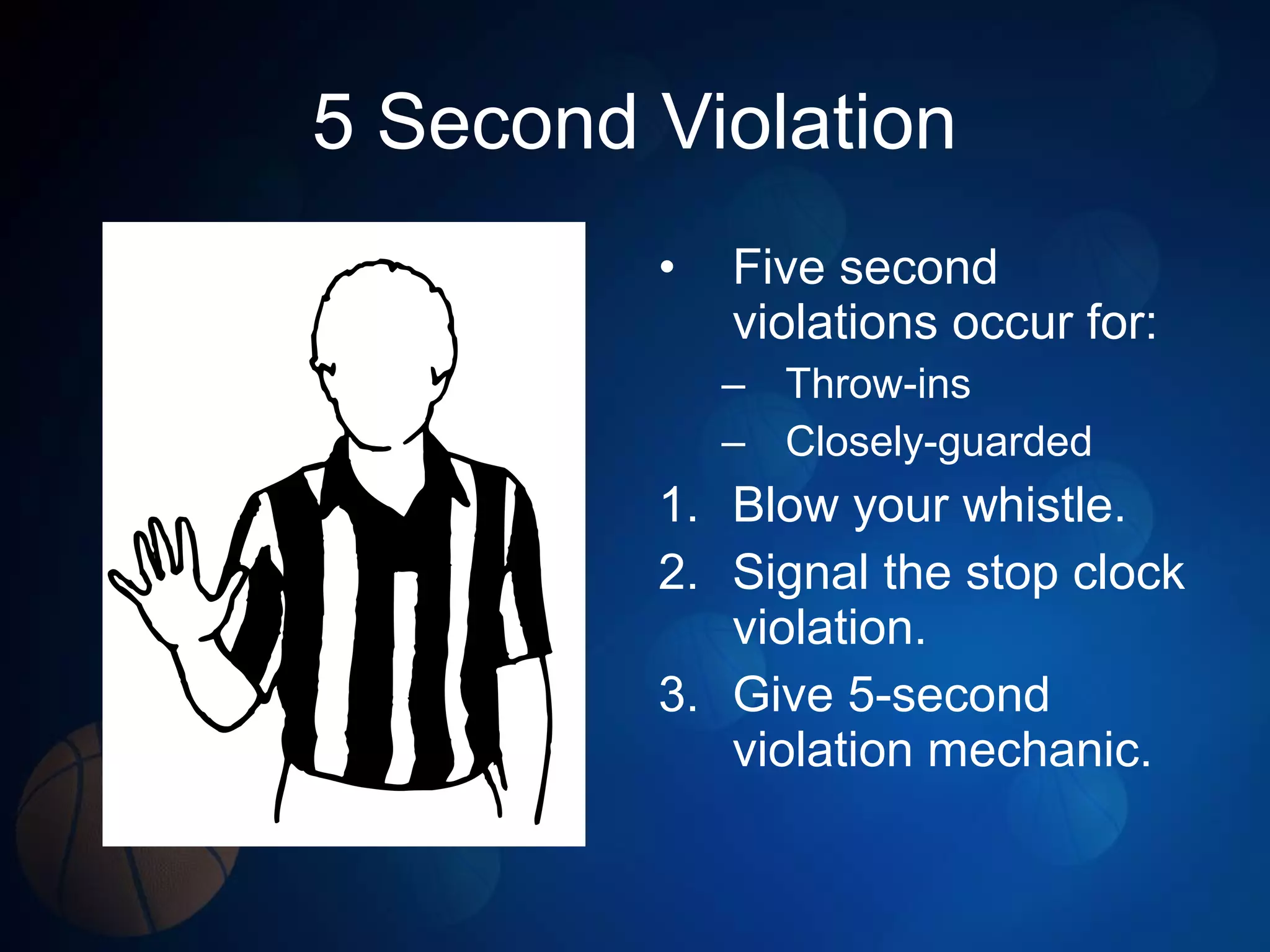 Basketball signals mech-2014 | PPT