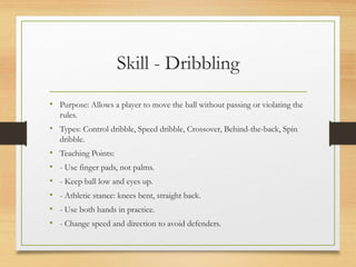 Basketball_Teaching_Notes_Expanded.pptx. | PPT