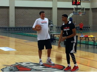 Basketball team training to win tournaments | PPT