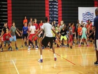 Basketball team training to win tournaments | PPT