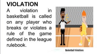 BASKETBALL TERMENOLOGIES.pptx | Basketball | Sports