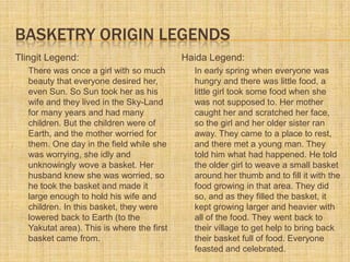 Basketry of the Tlingit and Haida | PPT