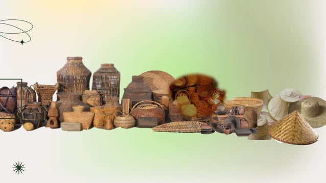 DIFFERENT BASKETRY IN THE PHILIPPINES PPT.pptx | Needlework | Arts and ...