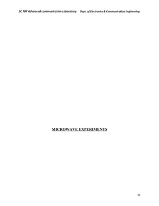 Advanced communication lab manual | DOC