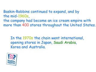 Baskin And Robbins | PPTX
