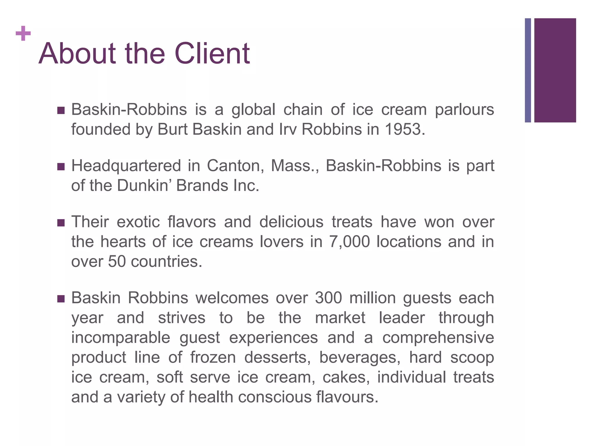 Baskin Robbins pr plan | PPTX