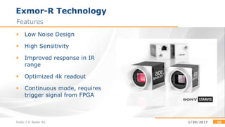 Sony STARVIS or Pregius? Which sensor to choose? | PPTX
