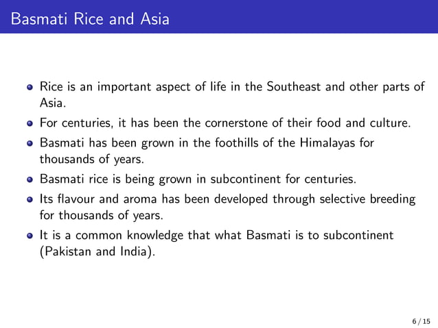 Basmati rice patenting_case_study | PDF