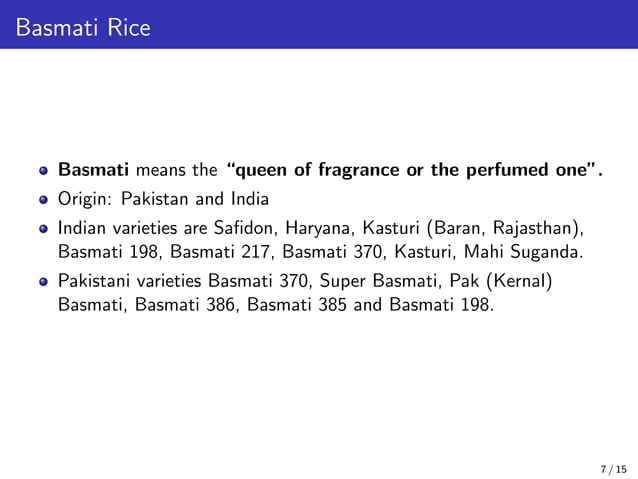 Basmati rice patenting_case_study | PDF