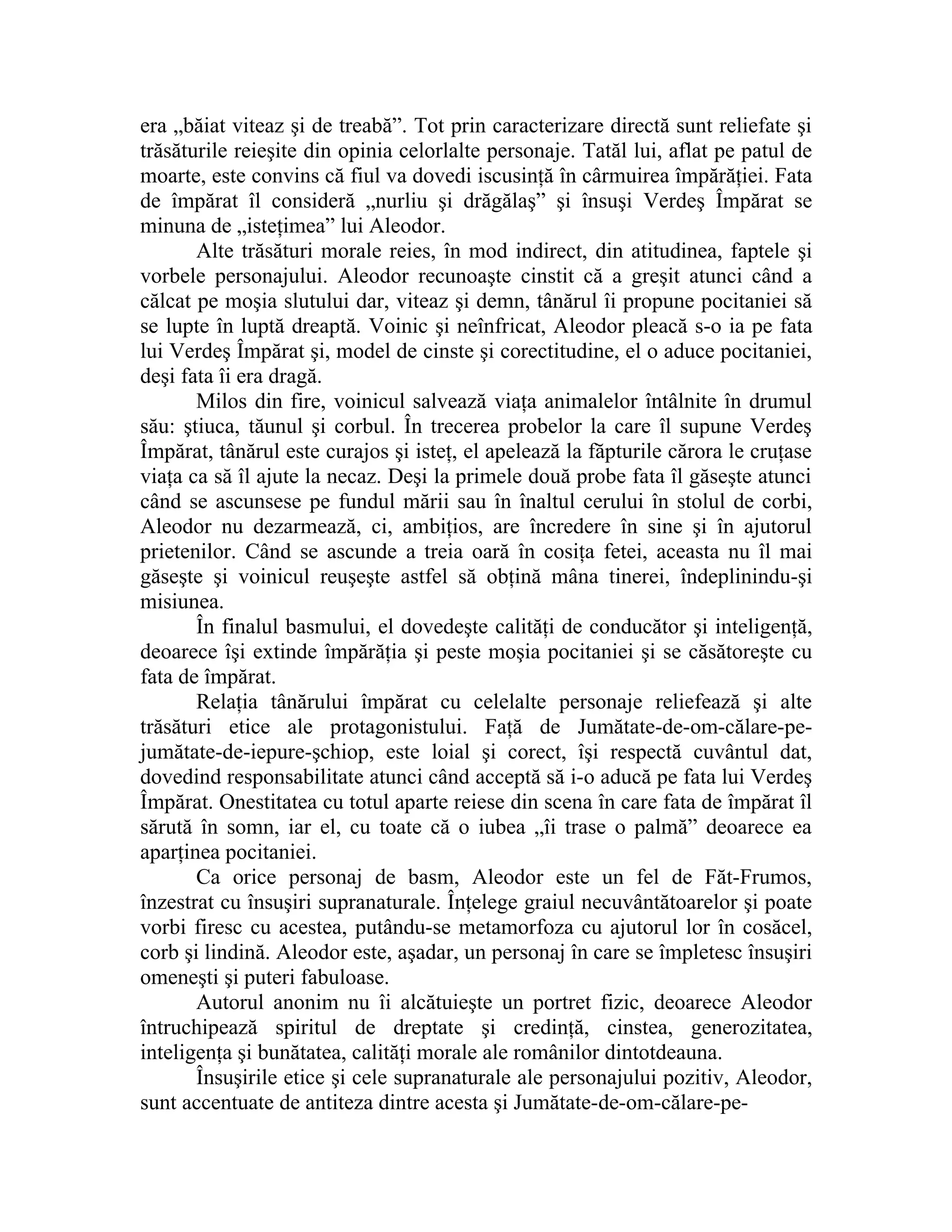 Basmul aleodor imparat | DOC