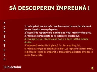 Basmul popular | PPT