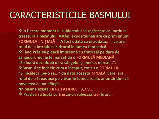 Basmul popular | PPT