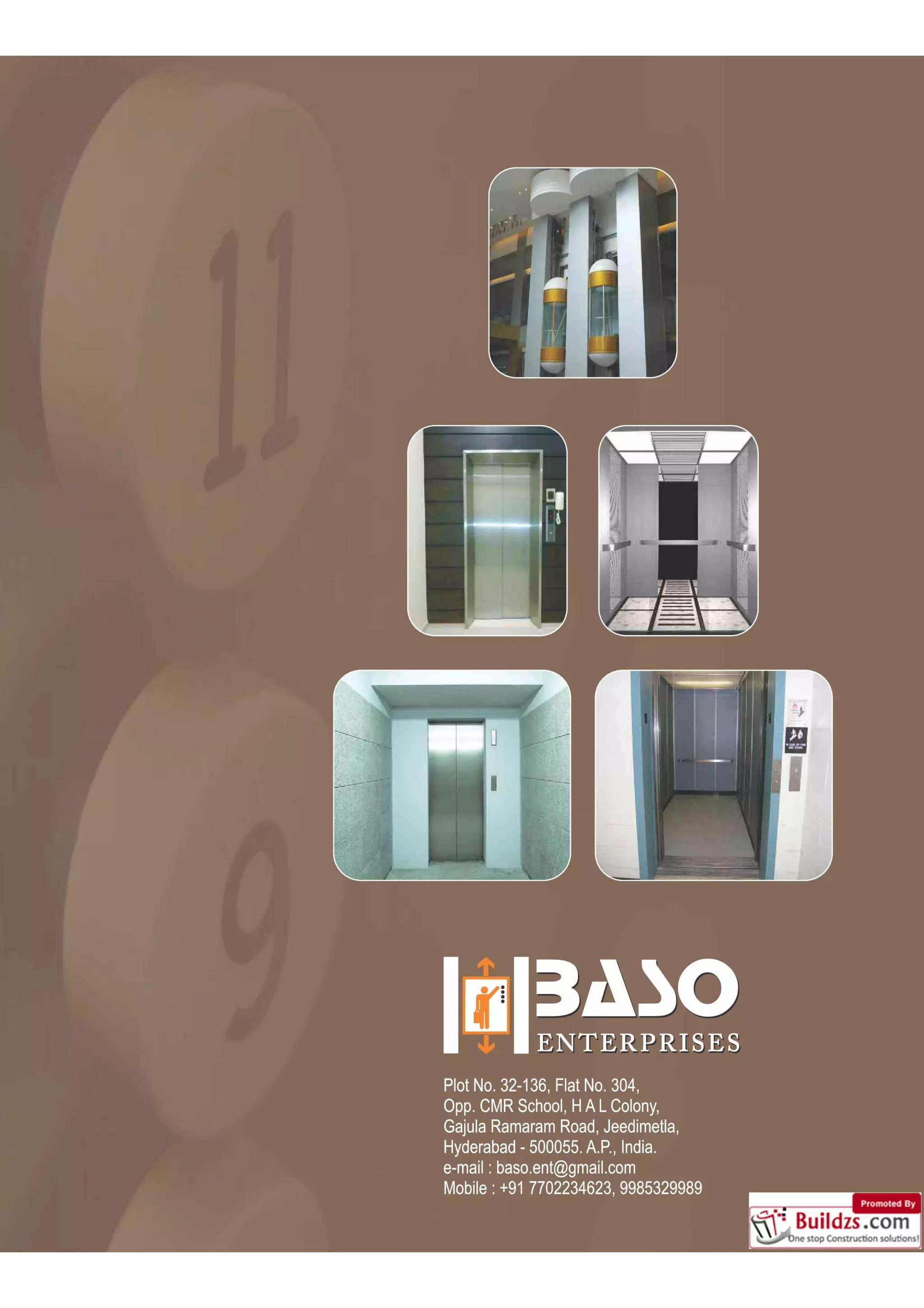 Elevators by Baso enterprises | PDF | Construction Industry | Industries