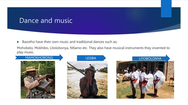 Basotho history and cultural practices.. | PPTX