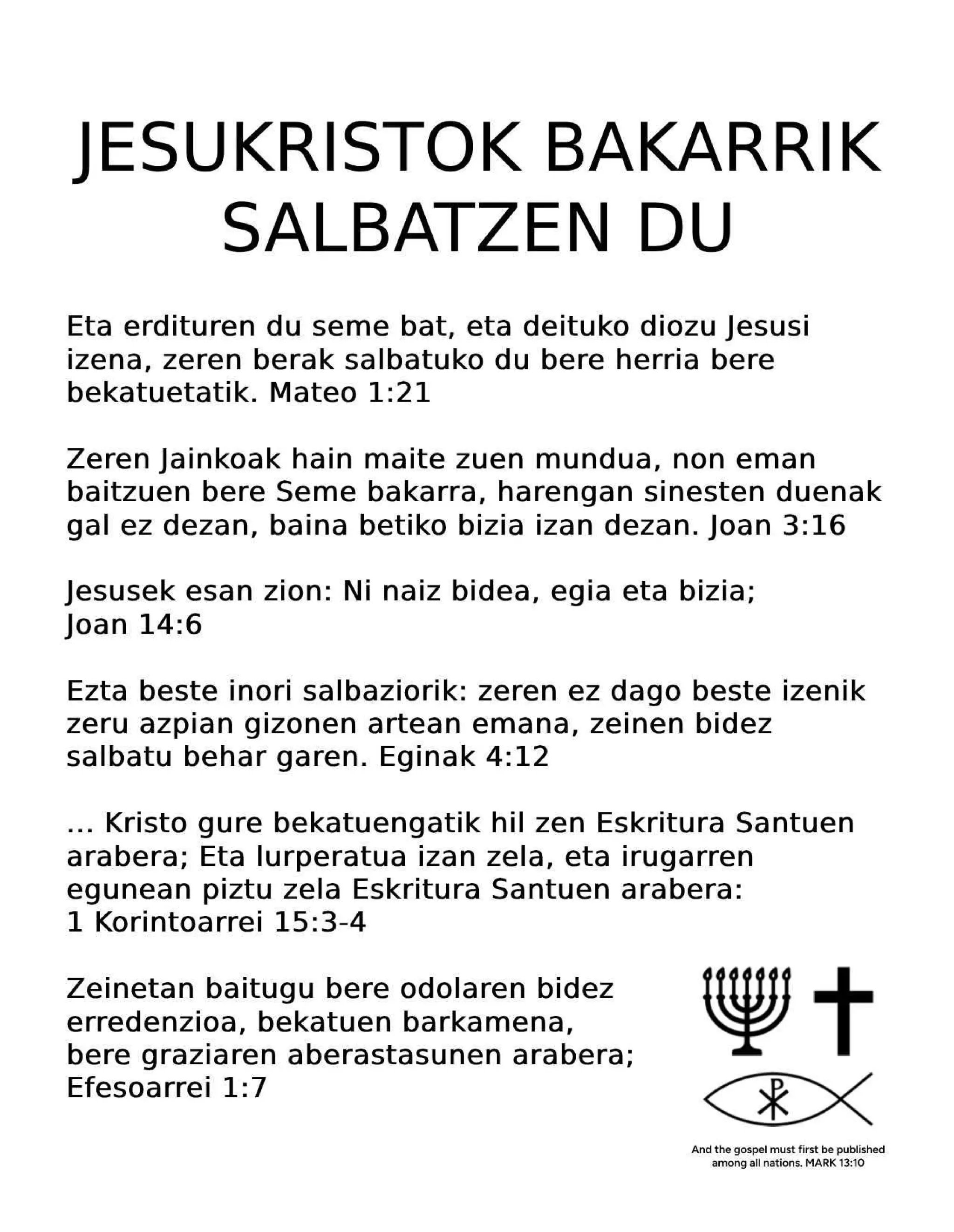 Basque Gospel Tract - ONLY JESUS CHRIST SAVES.pdf