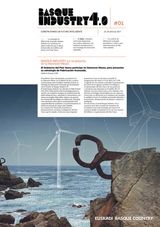 BASQUE INDUSTRY 4.0 se presenta en la Hannover Messe (24-28 abril de ...