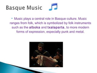 Basque music and dancing | PPT