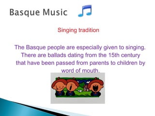 Basque music and dancing | PPT