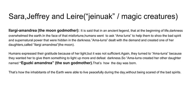 Basque mythology | PPT