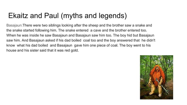 Basque mythology | PPT