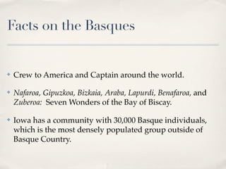 Basque project | KEY